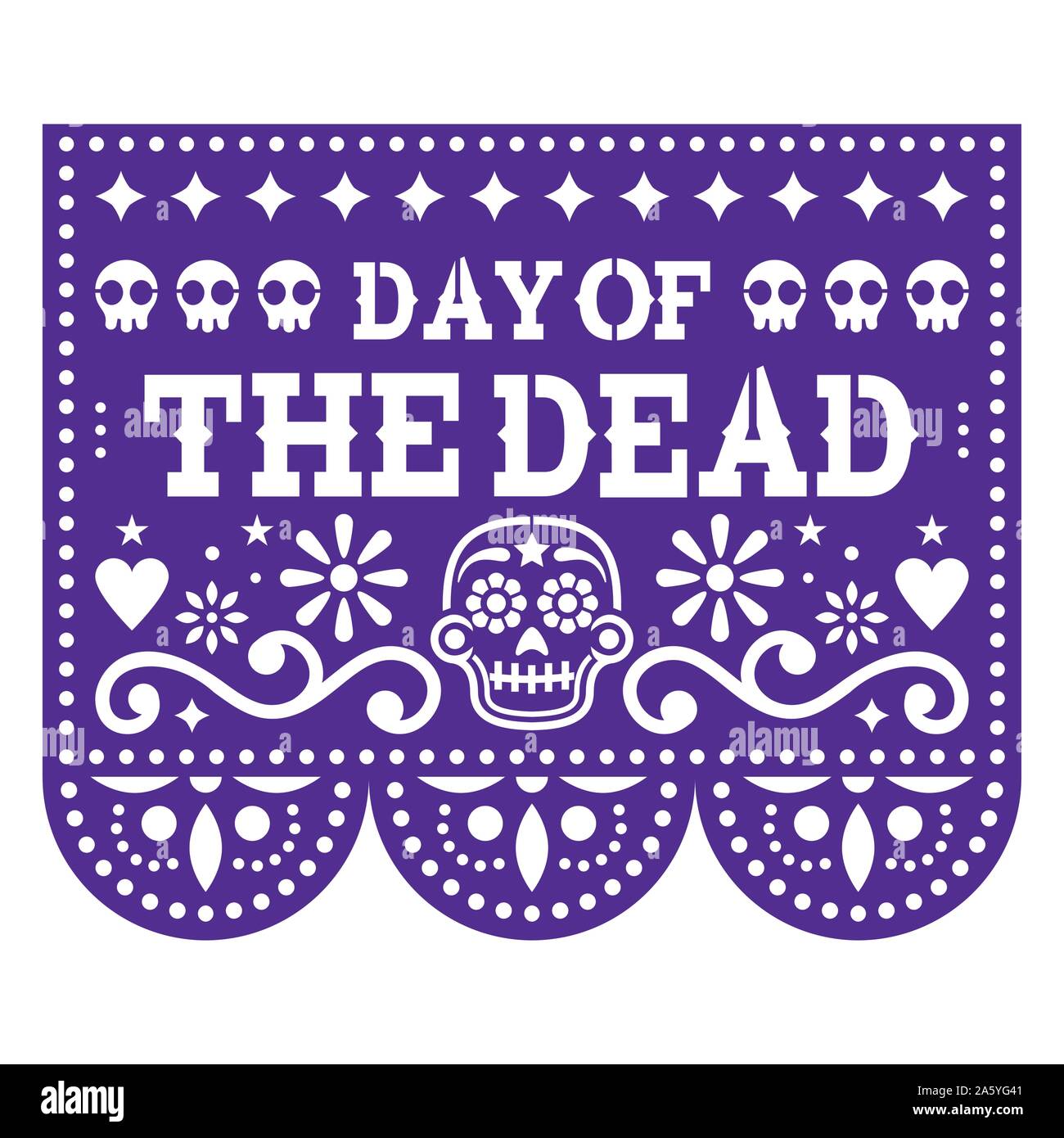 Mexico day of the dead paper hi-res stock photography and images - Alamy