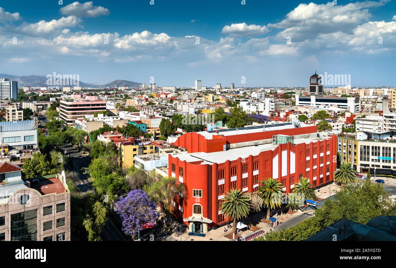 Skyline of Mexico City Stock Photo - Alamy
