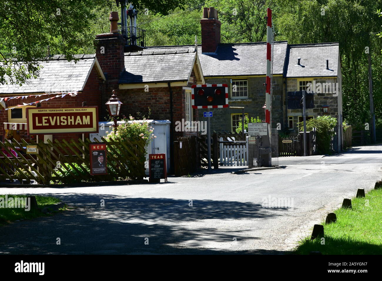 Levisham railway hi-res stock photography and images - Alamy