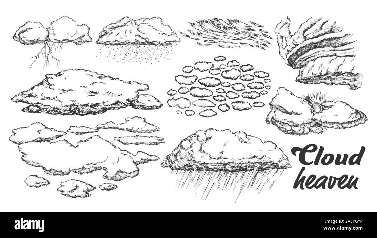 Nimbus Clouds Drawing