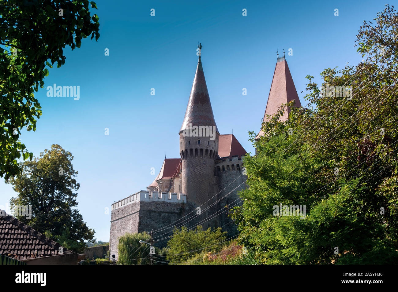 Hunyadi castle hi-res stock photography and images - Alamy