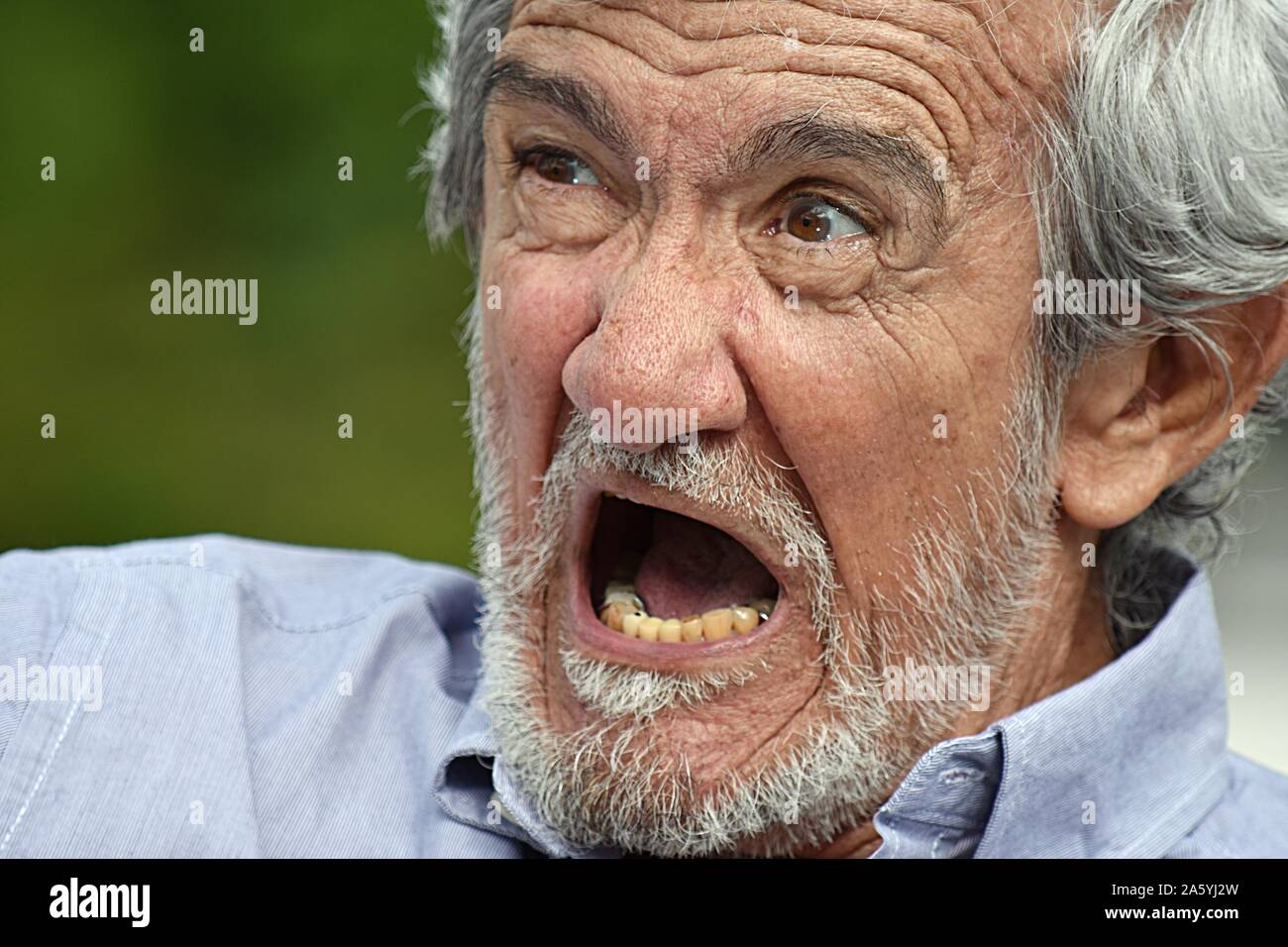 Angry grandpa hi-res stock photography and images - Alamy