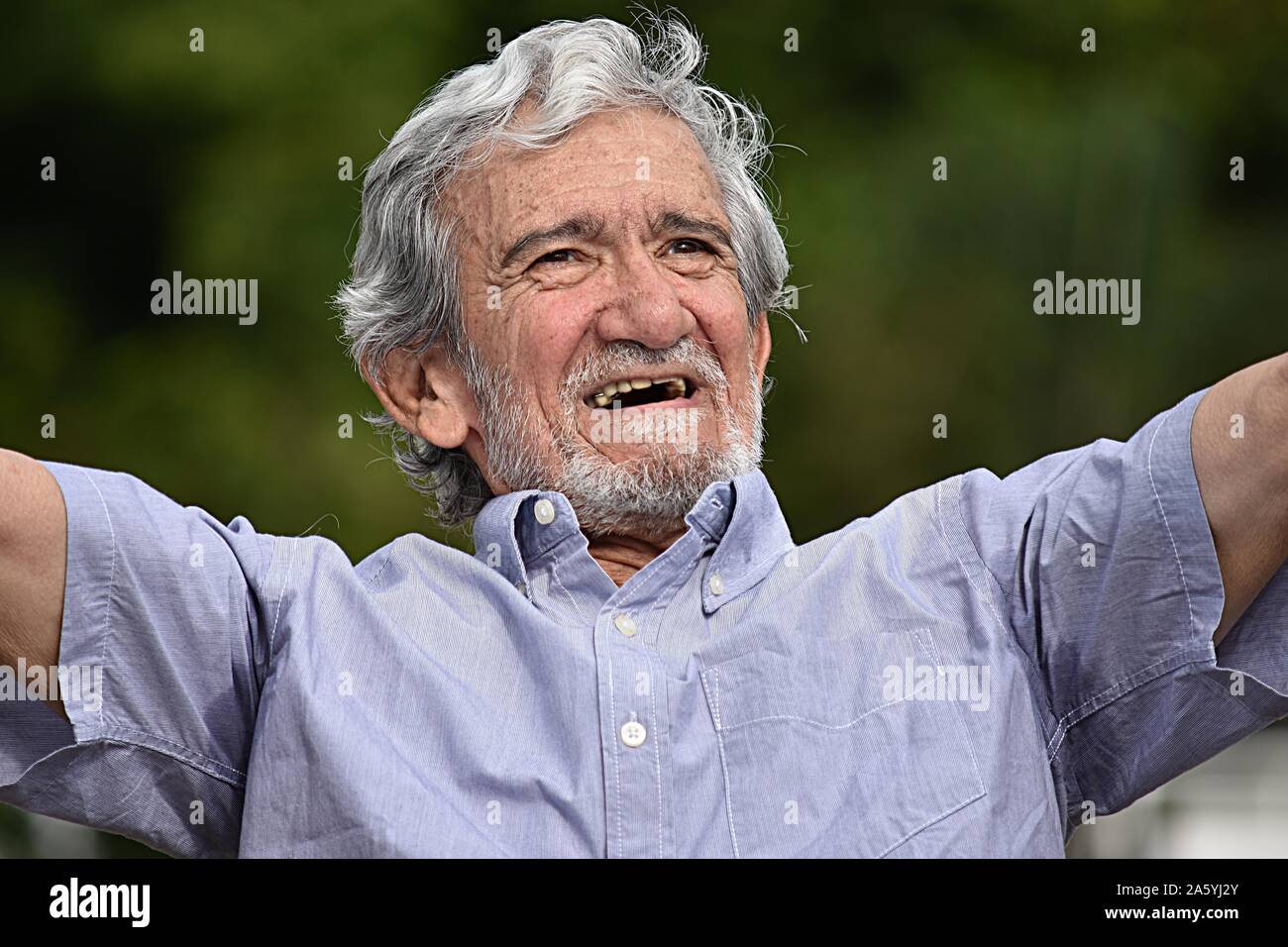 Successful Retired Person Stock Photo - Alamy