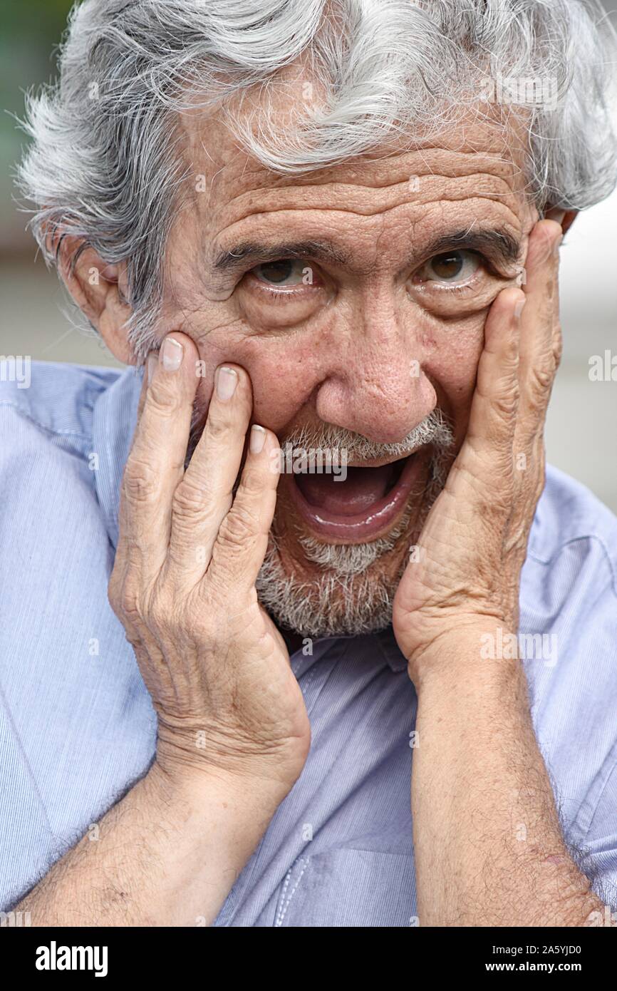 Shameful Male Person Stock Photo - Alamy