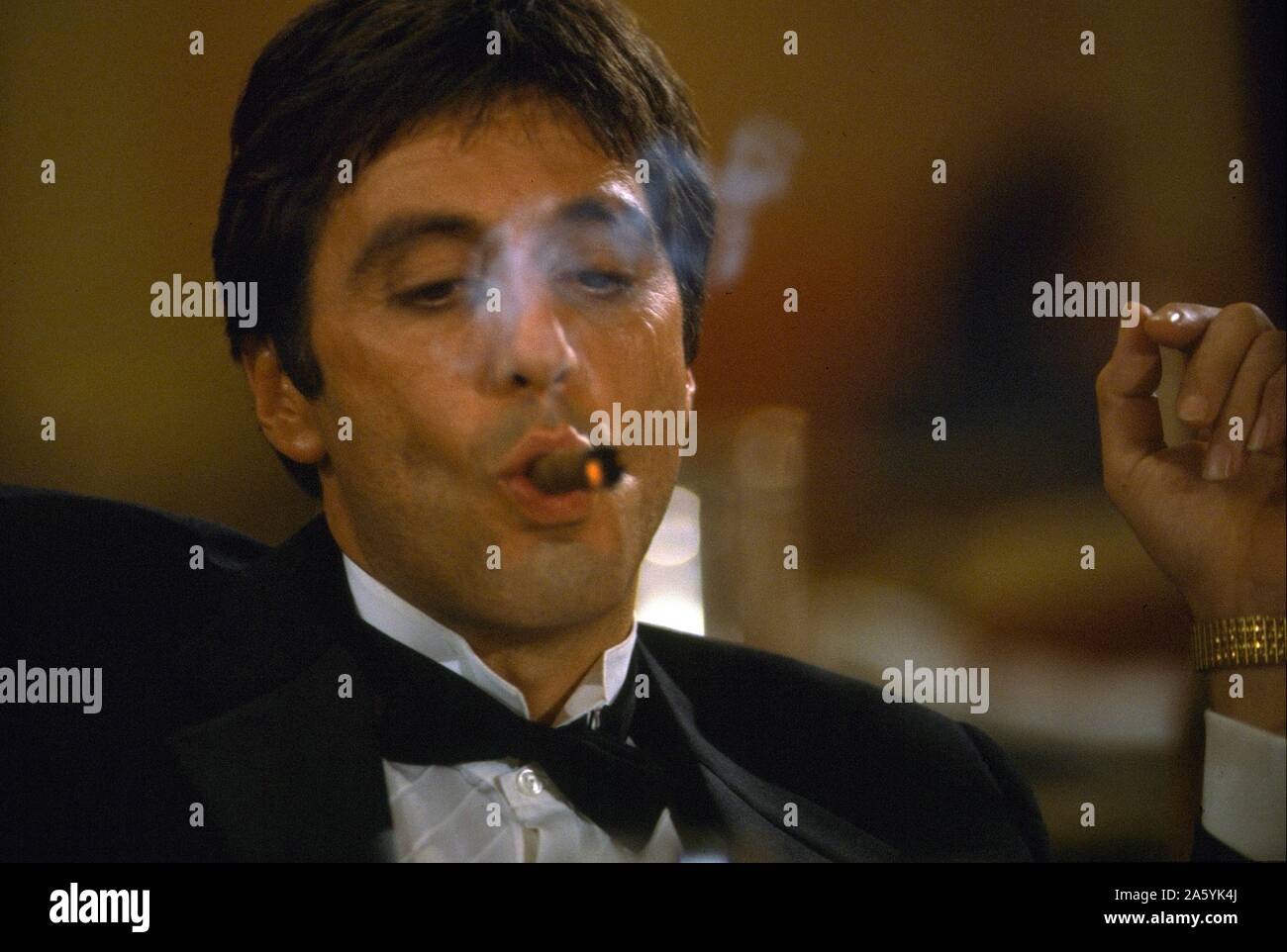Al pacino scarface cigar hi-res stock photography and images - Alamy