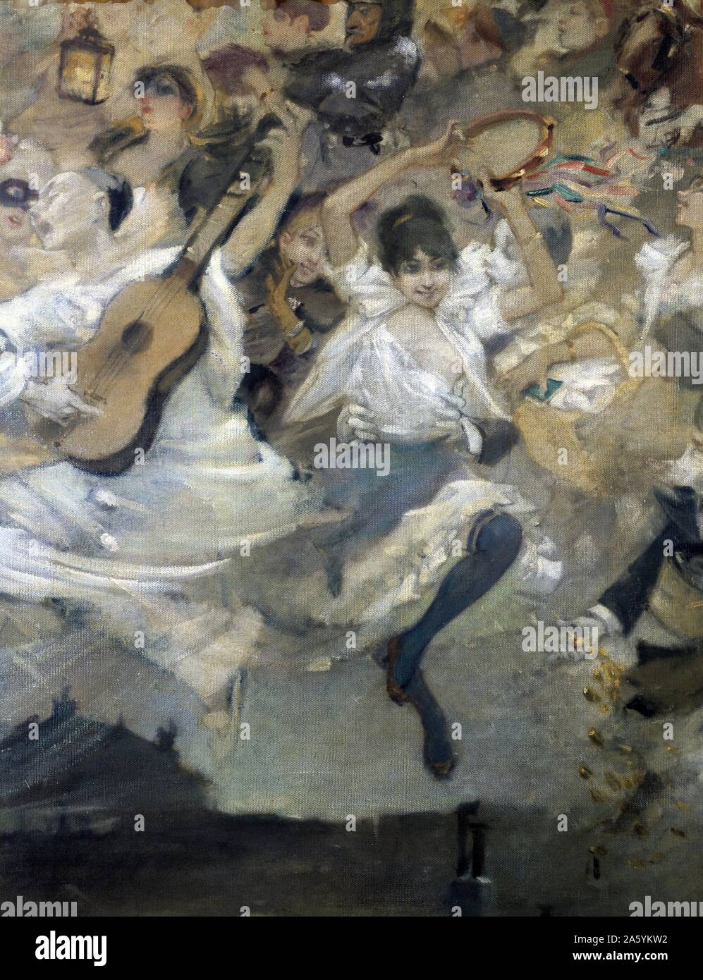 Adolphe Willette (1857-1926) Ecole française Parce Domine (détail ...