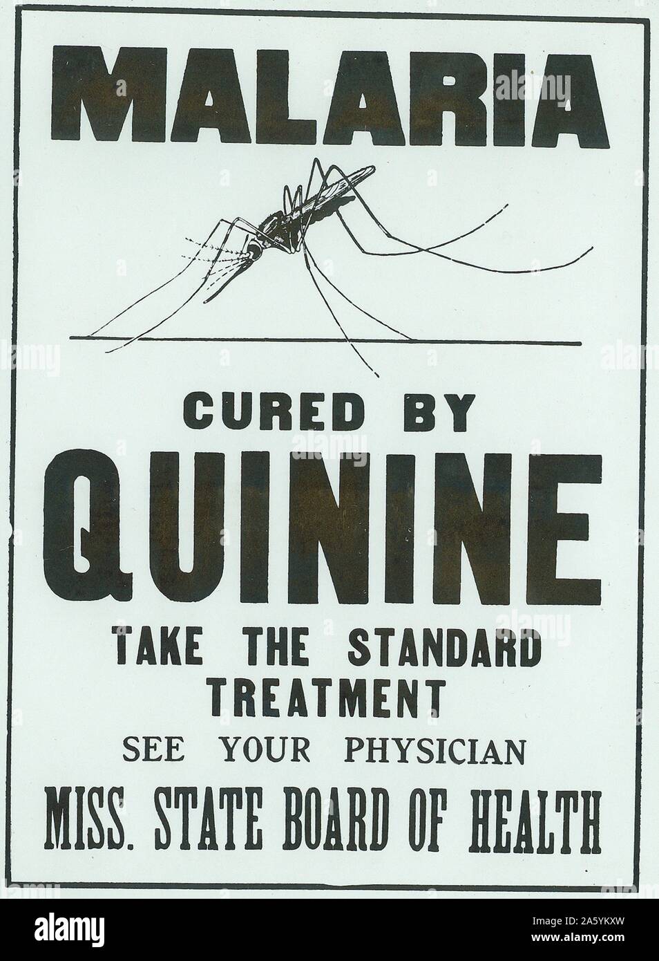 Malaria poster hi-res stock photography and images - Alamy