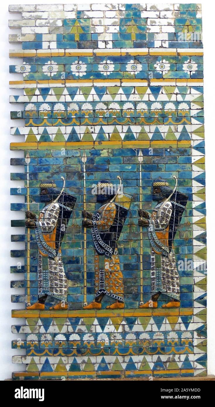 Babylon plus details showing palms hi-res stock photography and images ...