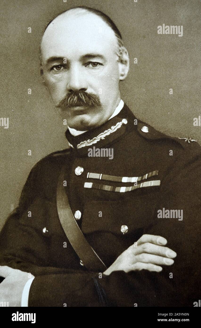 Lieut.-General Sir Henry S Rawlinson (1864-1925) commanding the Fourth ...