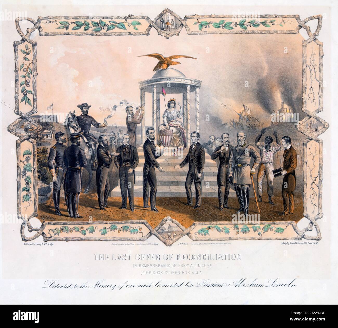 Allegory of america hi-res stock photography and images - Alamy