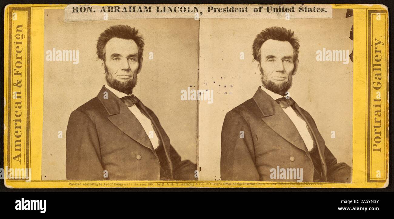 President Abraham Lincoln. 16th President of the United States of ...