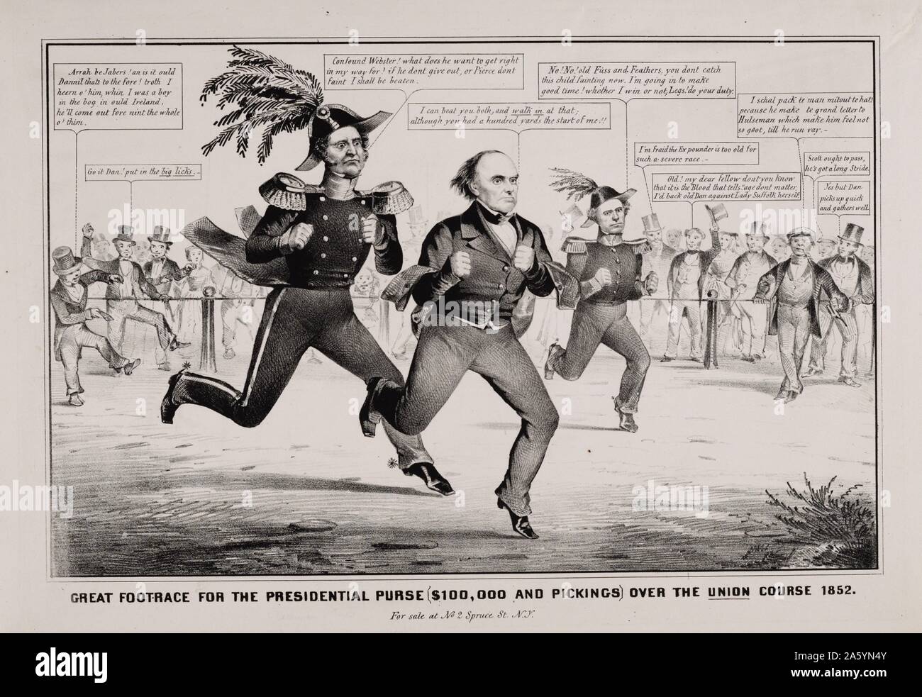 Franklin pierce cartoon hi-res stock photography and images - Alamy