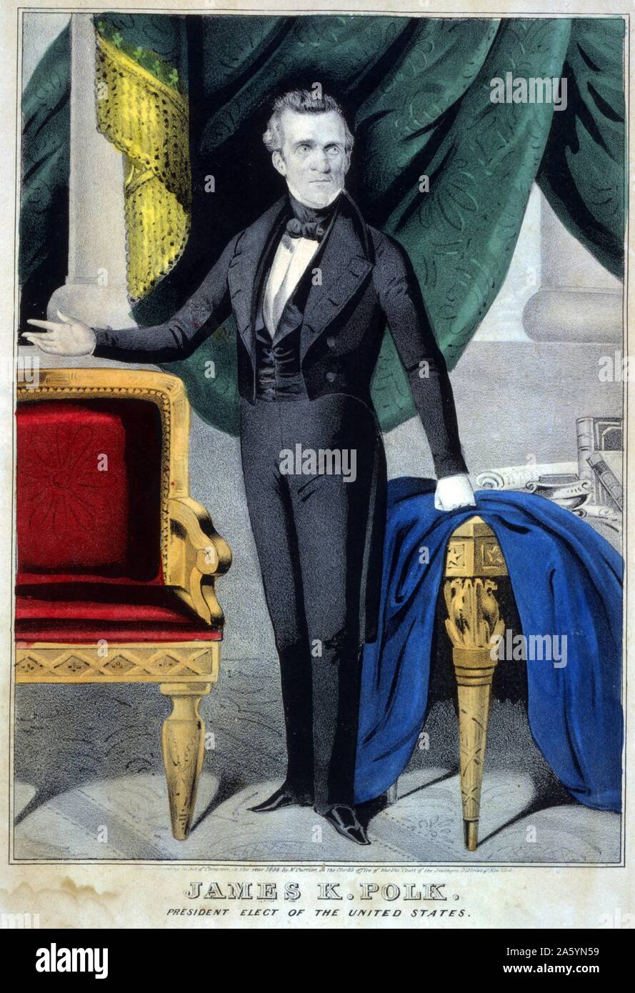 James k polk hi-res stock photography and images - Alamy