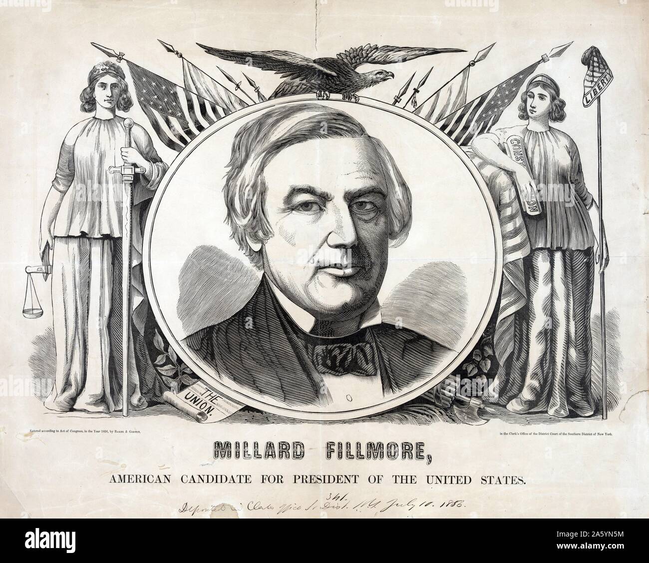 President millard fillmore hi-res stock photography and images - Alamy
