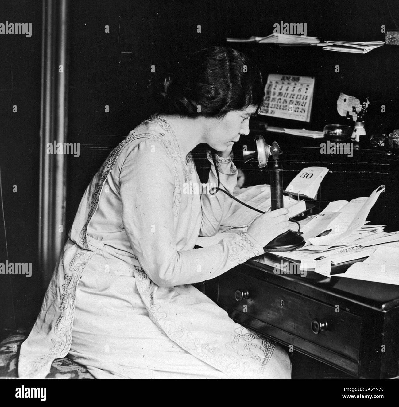 Alice paul seated hi-res stock photography and images - Alamy