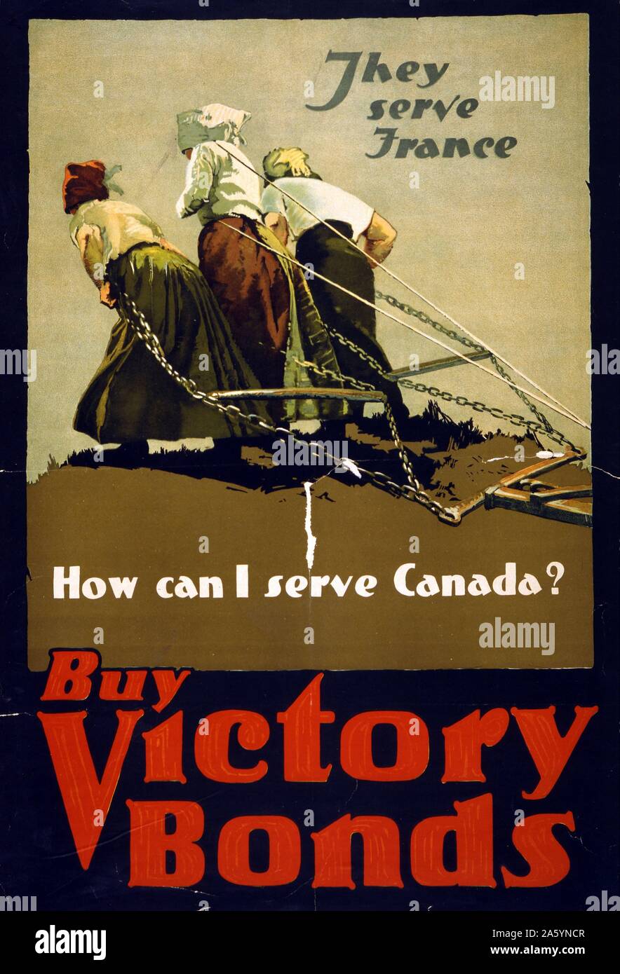 World war i poster propaganda home front canada farming women hi-res ...