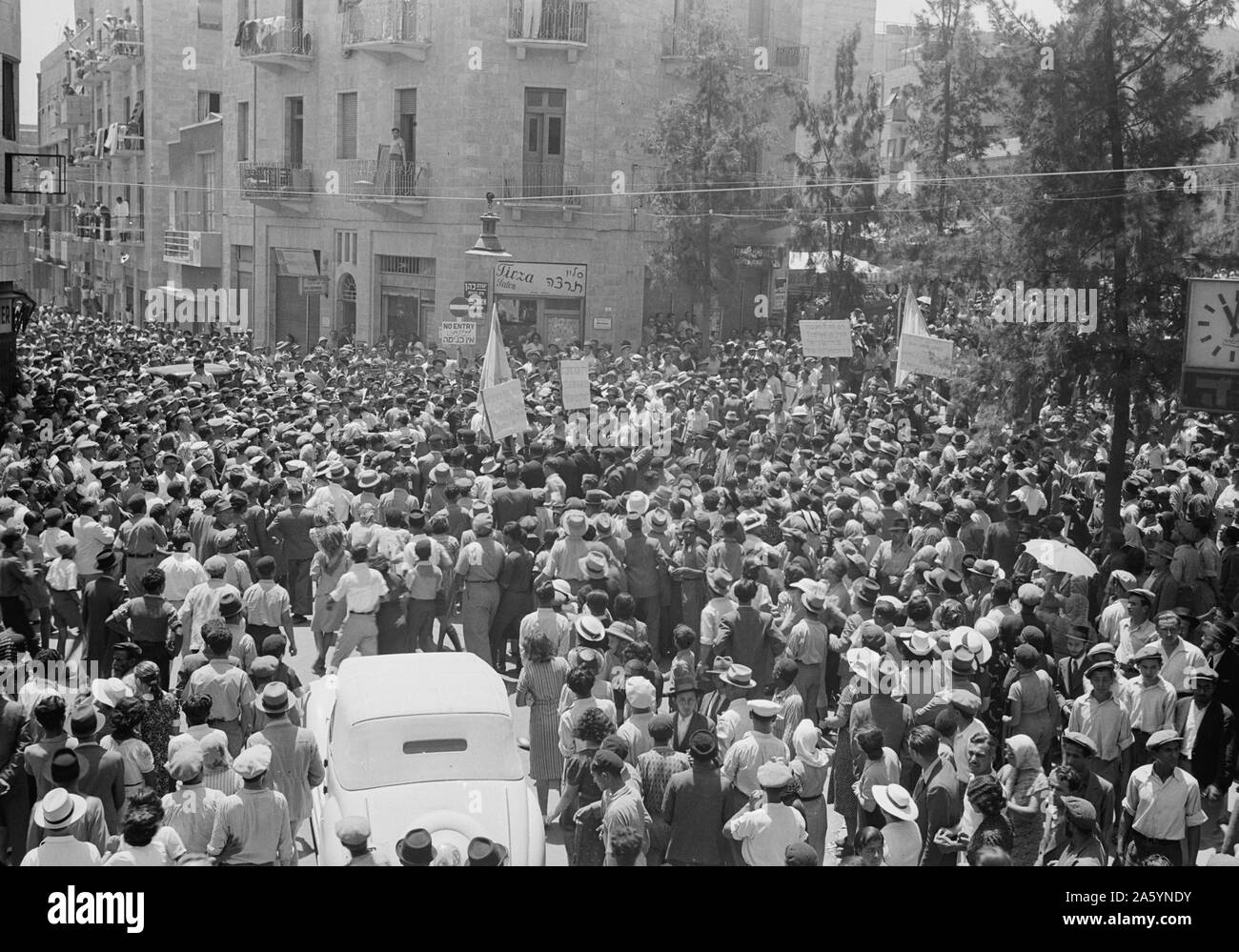 British palestine mandate Black and White Stock Photos & Images - Alamy