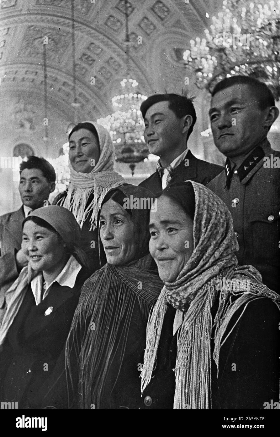 Moscow. USSR (Union of Soviet Socialist Republics). Deputies to the ...