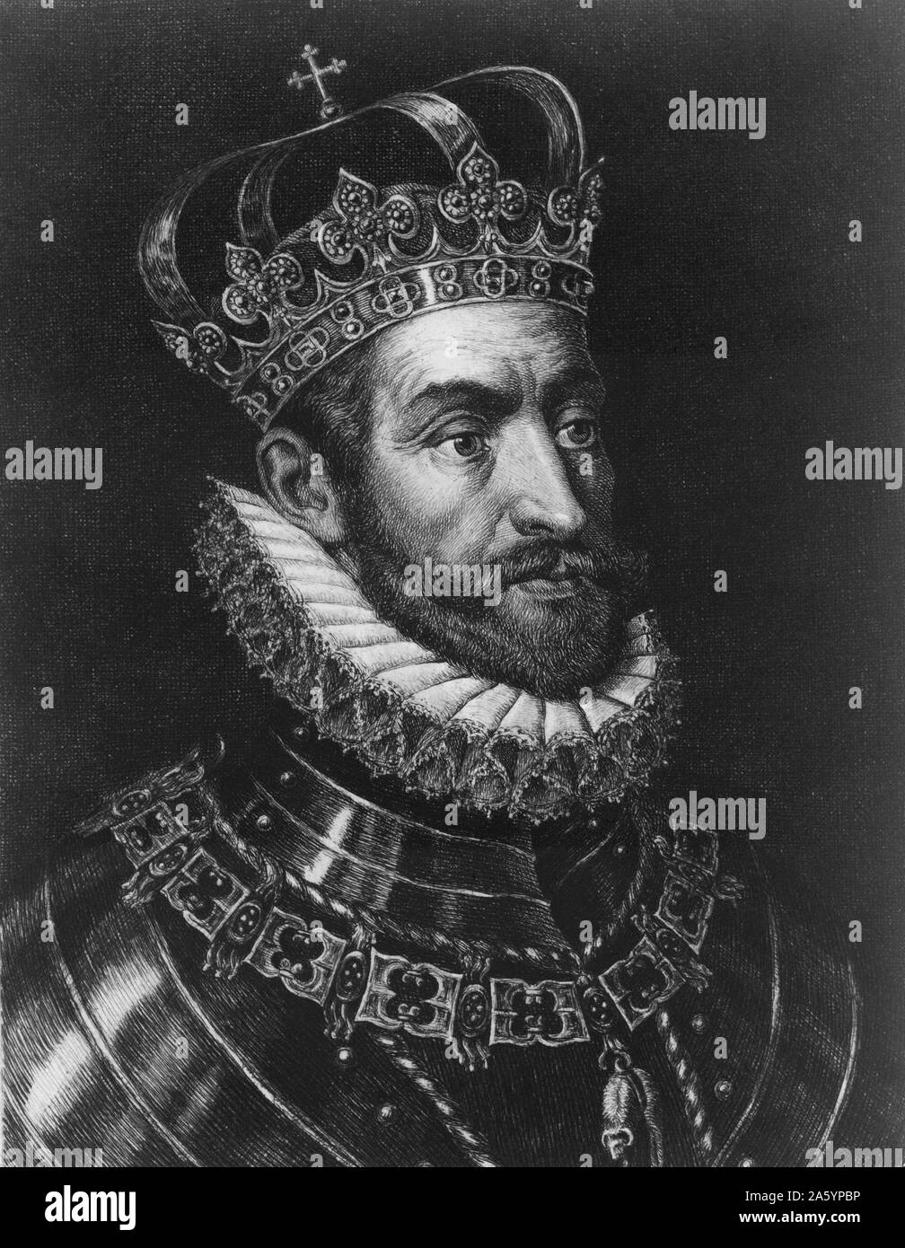 Portrait of King Charles V of Spain (1500-1558) and Emperor of Germany ...