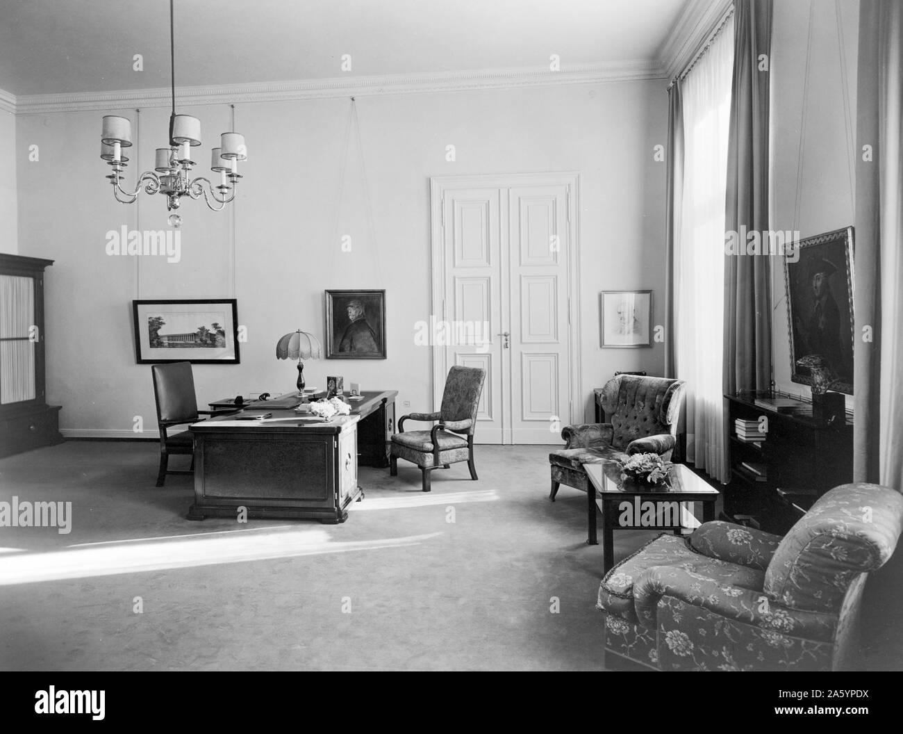 Office of Hitler's Secretary at the Reich's Chancellor's Building ...