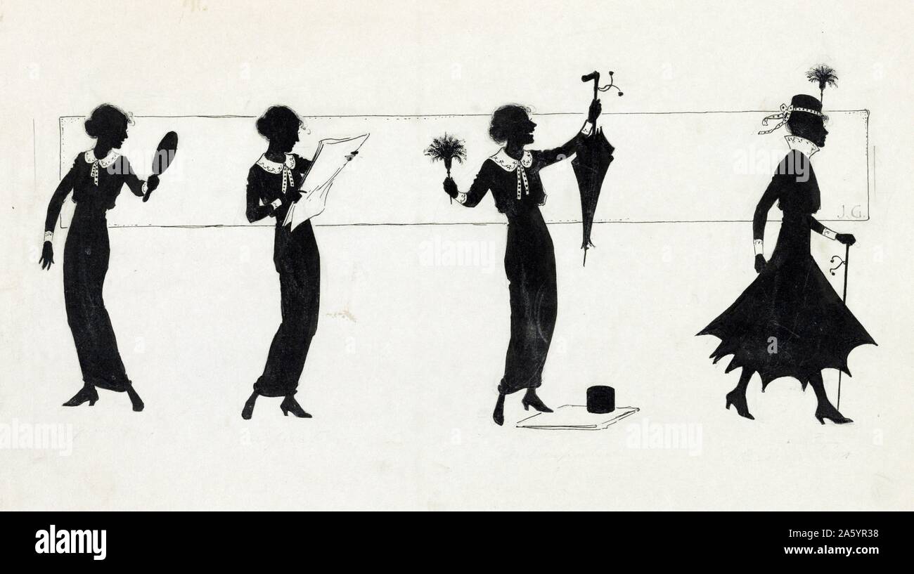 Feather Duster Silhouette