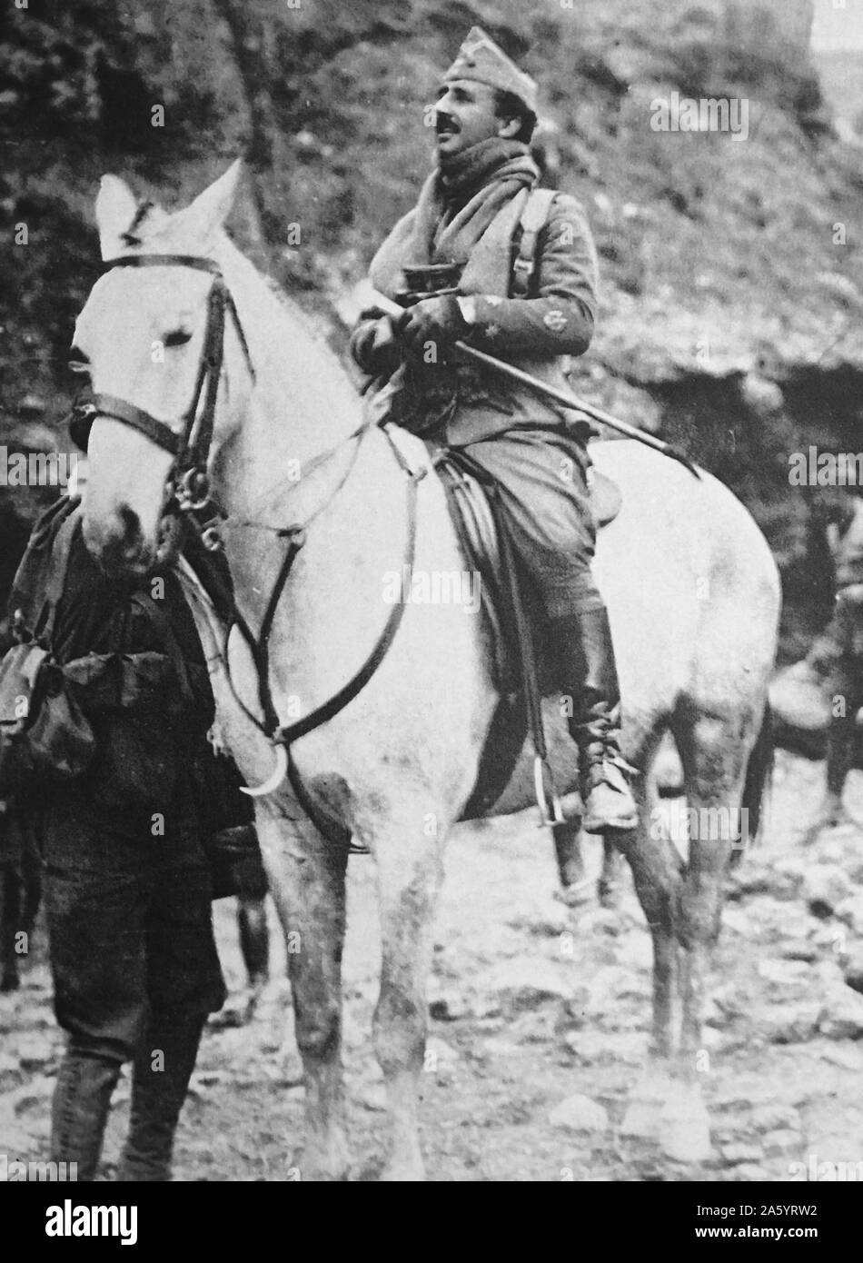 Franco on horseback 1932. Francisco Franco 1892-1975. Spanish general ...