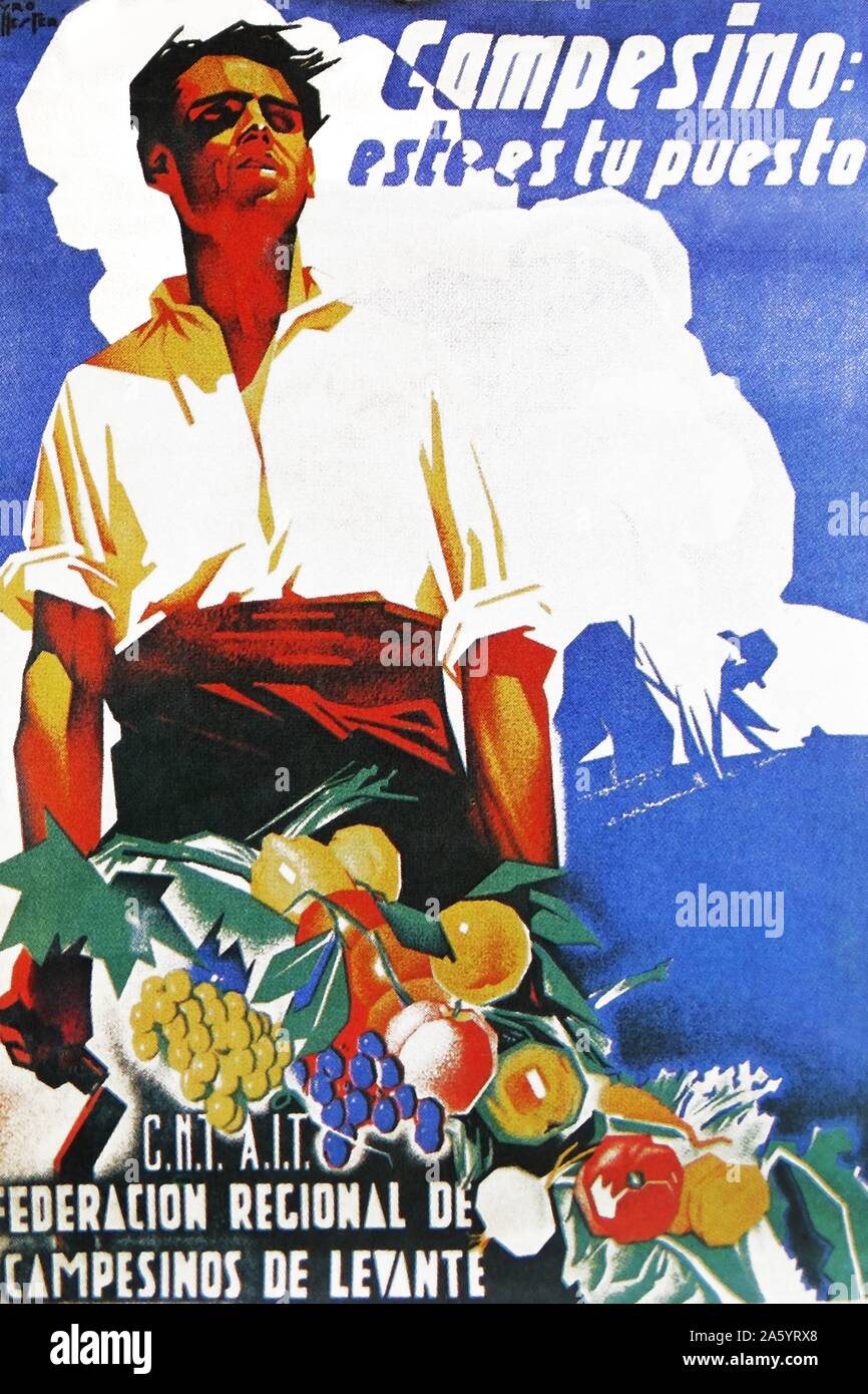 Poster ministry education spain hi-res stock photography and images - Alamy