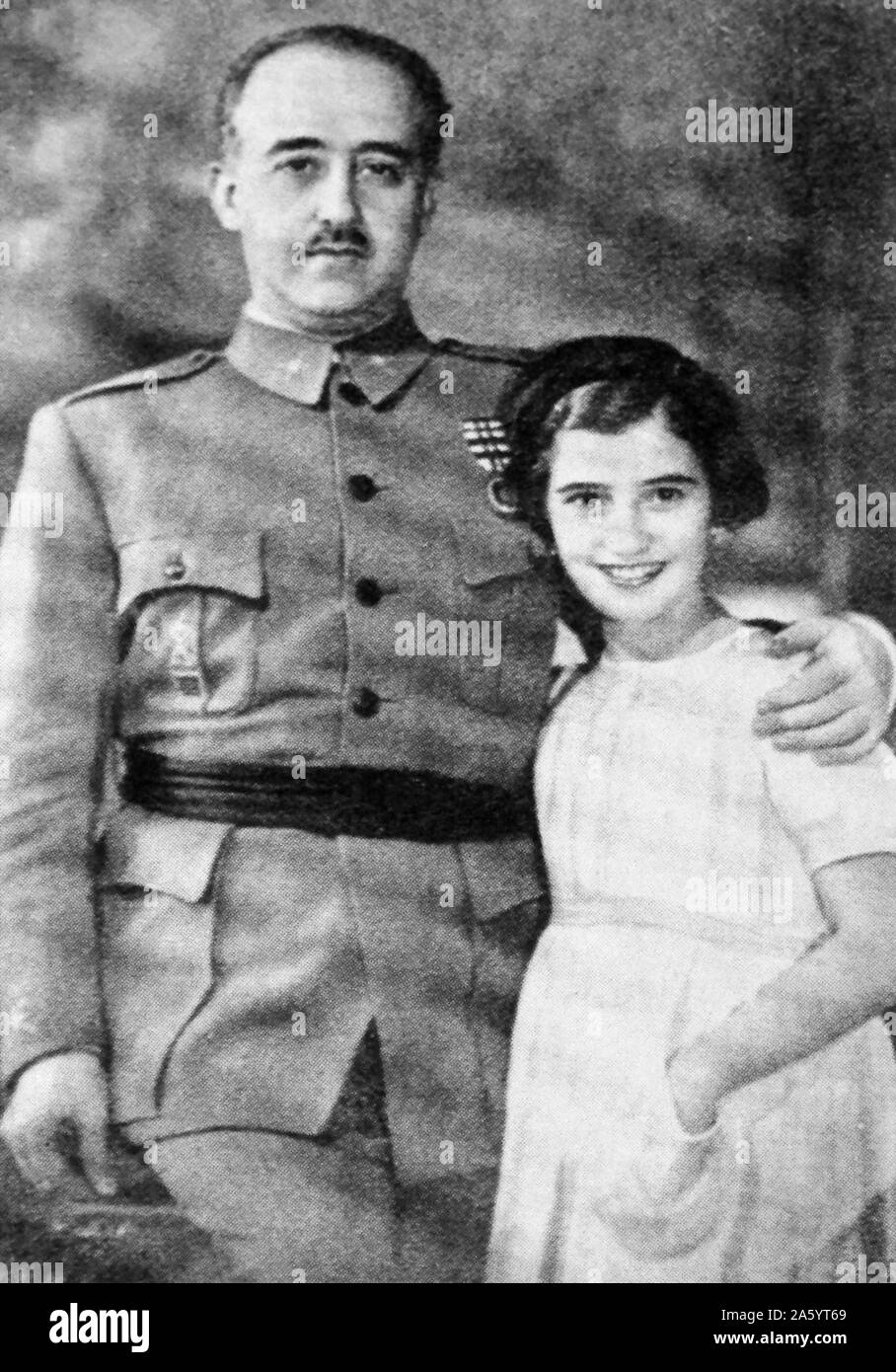 Carmen franco polo Black and White Stock Photos & Images - Alamy