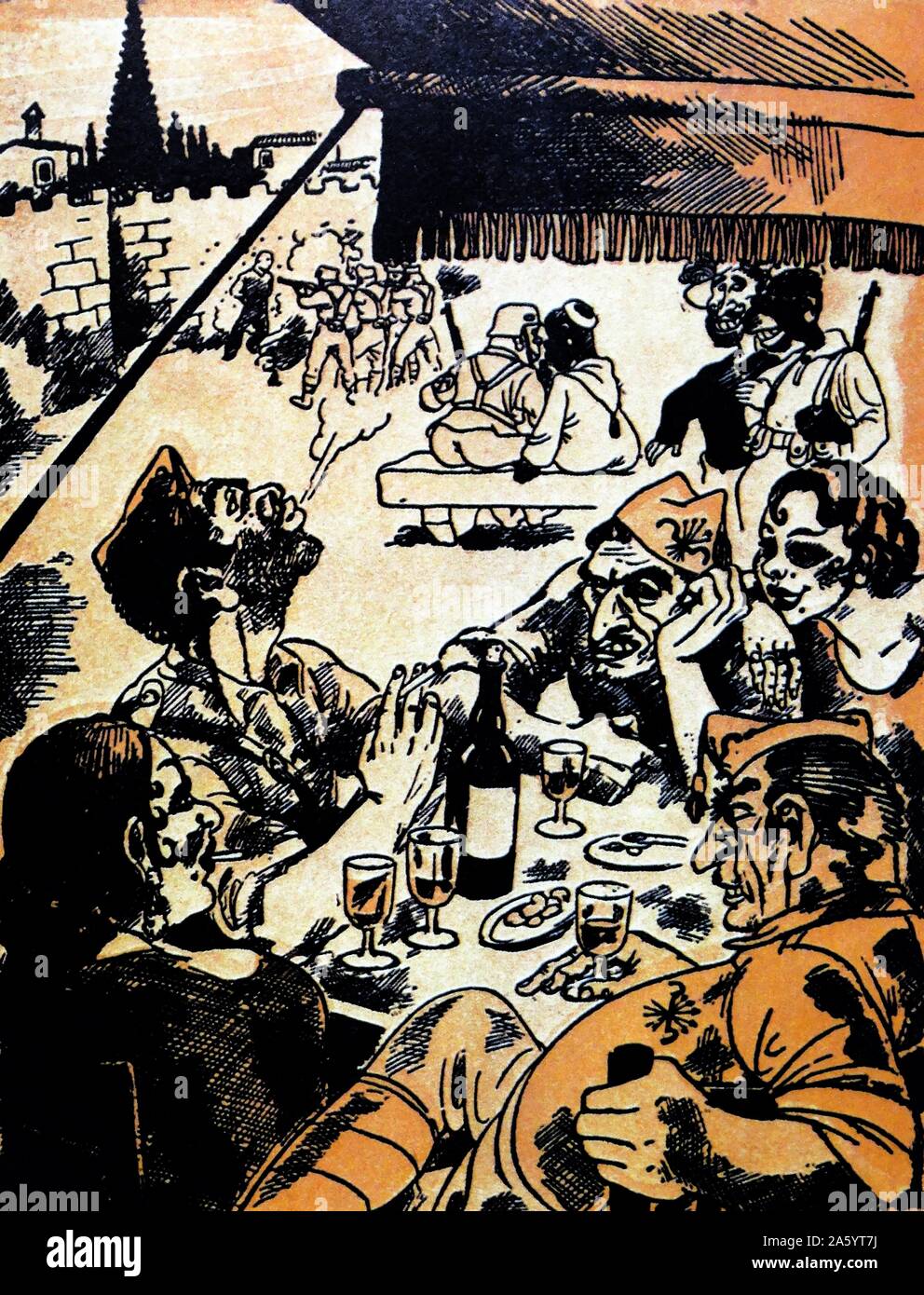 Falangist hi-res stock photography and images - Alamy