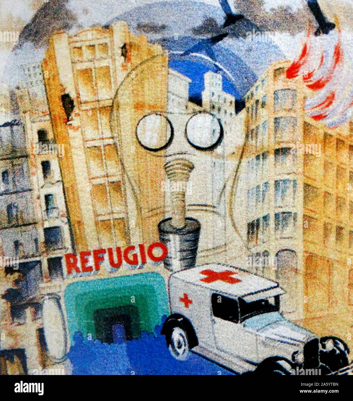 Spanish civil war propaganda poster hi-res stock photography and images ...