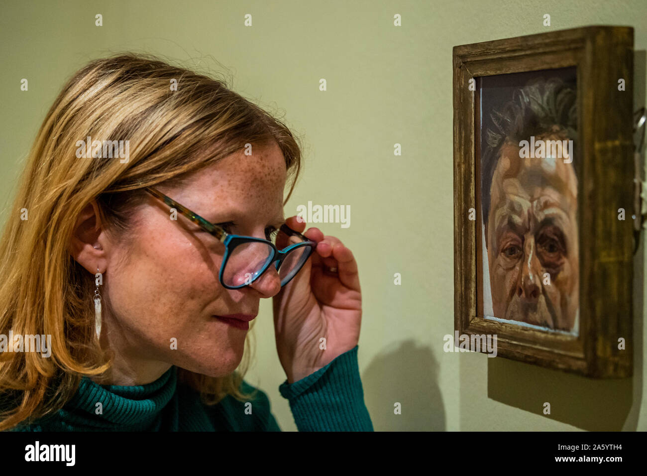 London, UK. 23rd Oct, 2019. Self portrait with a black eye, 1978 ...