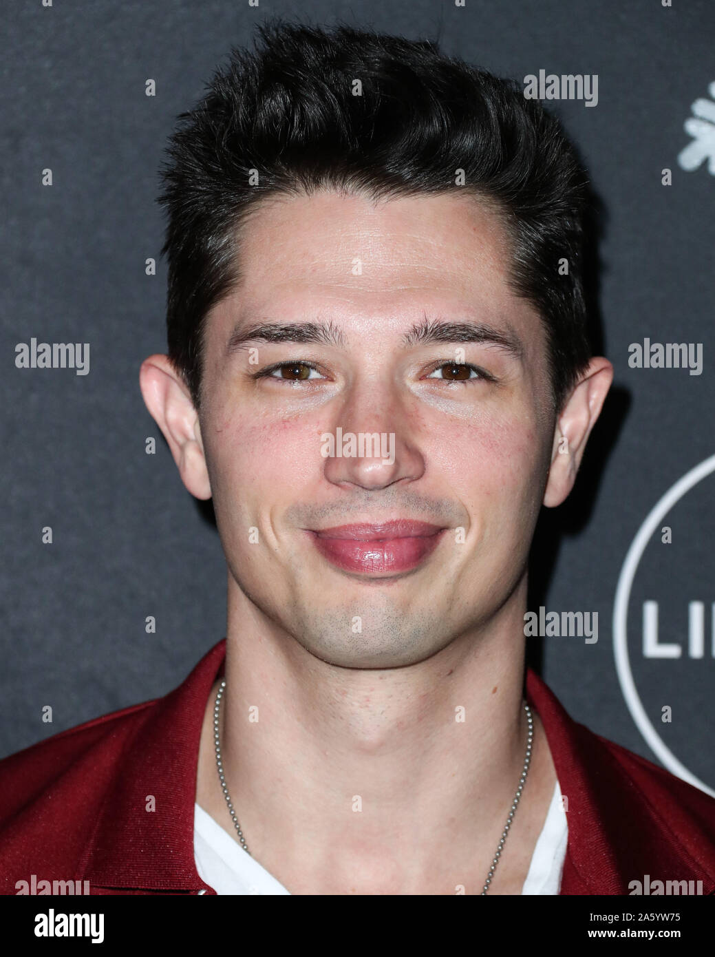 WESTWOOD, LOS ANGELES, CALIFORNIA, USA - OCTOBER 22: Actor Joe Dinicol ...