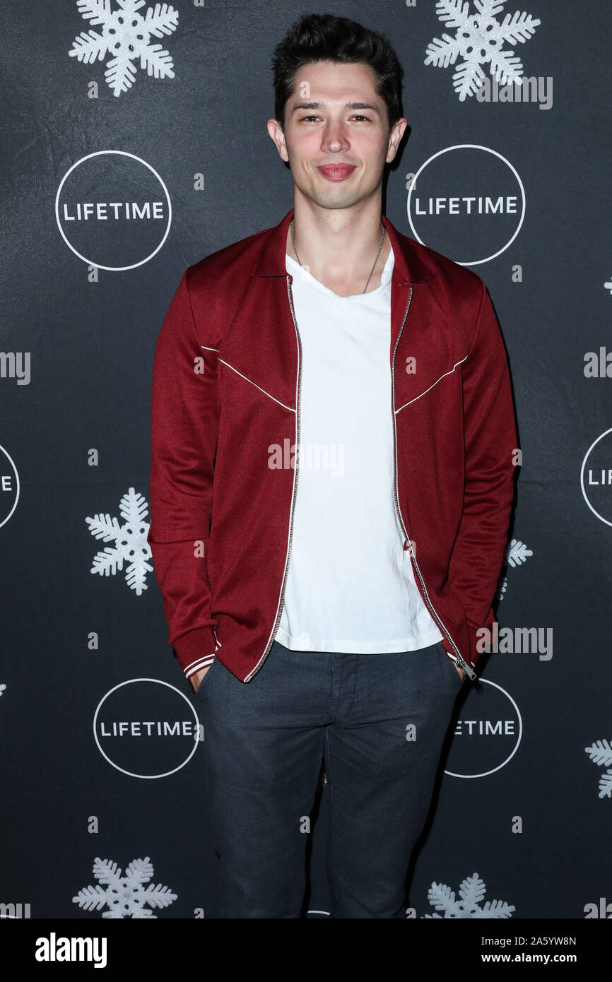 WESTWOOD, LOS ANGELES, CALIFORNIA, USA - OCTOBER 22: Actor Joe Dinicol arrives at the 'It's A ...