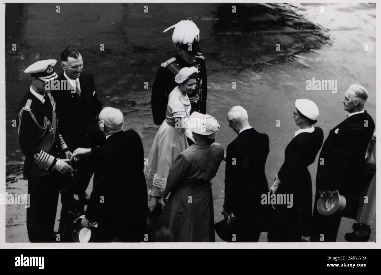 Queen elizabeth ii 1954 hi-res stock photography and images - Alamy