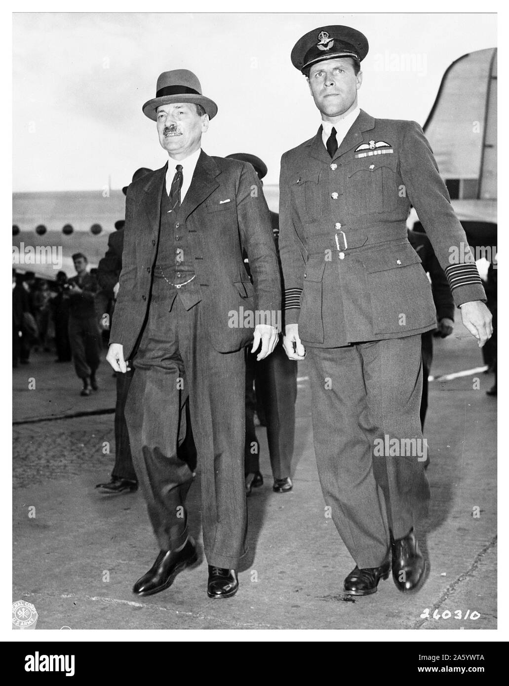 Photograph of Prime Minister Clement Richard Attlee (1883-1967) Leader ...