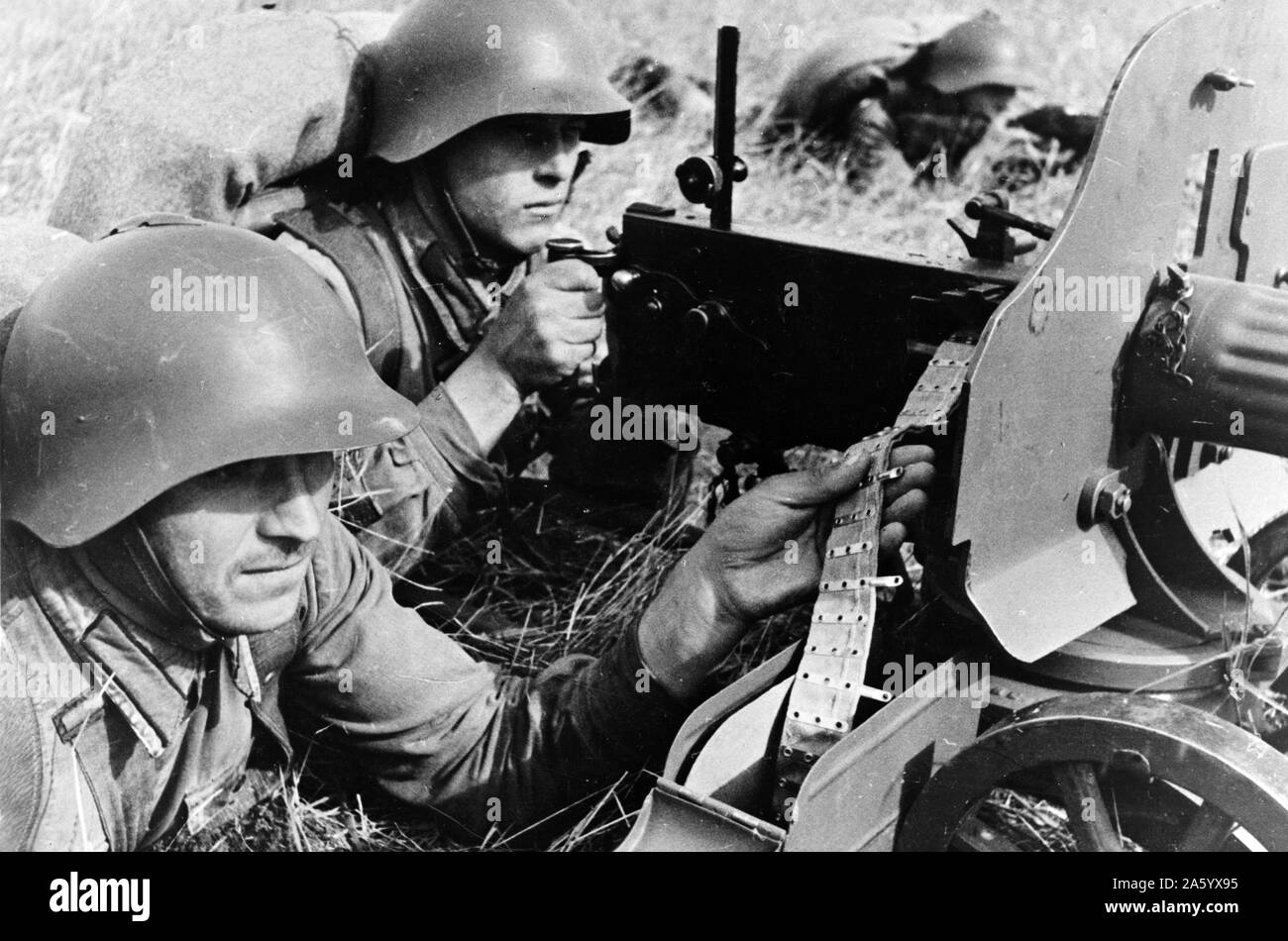 World war two, Red Army in the far eastern territory of the USSR 1941 ...