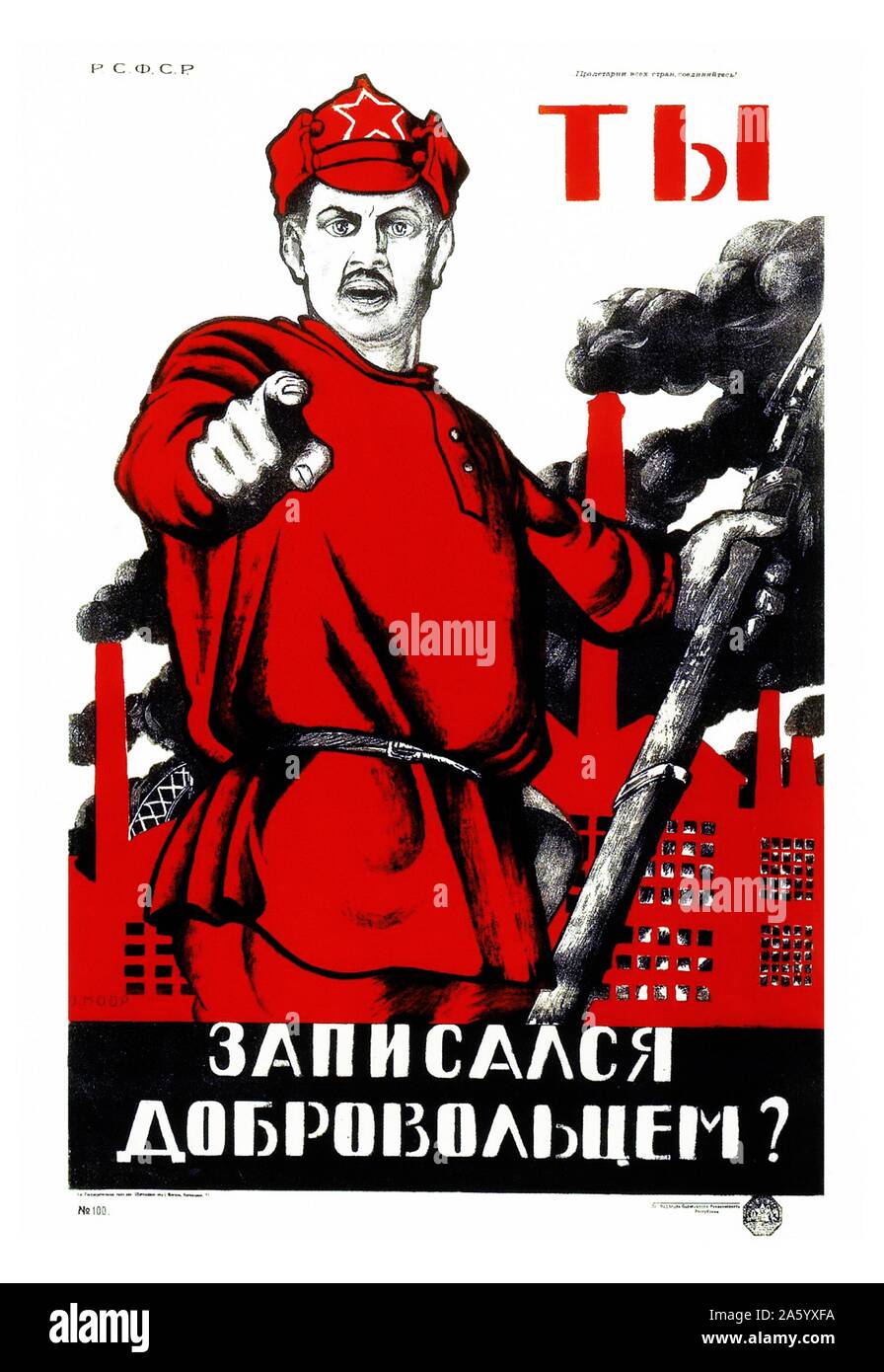 Soviet propaganda posters hi-res stock photography and images - Alamy