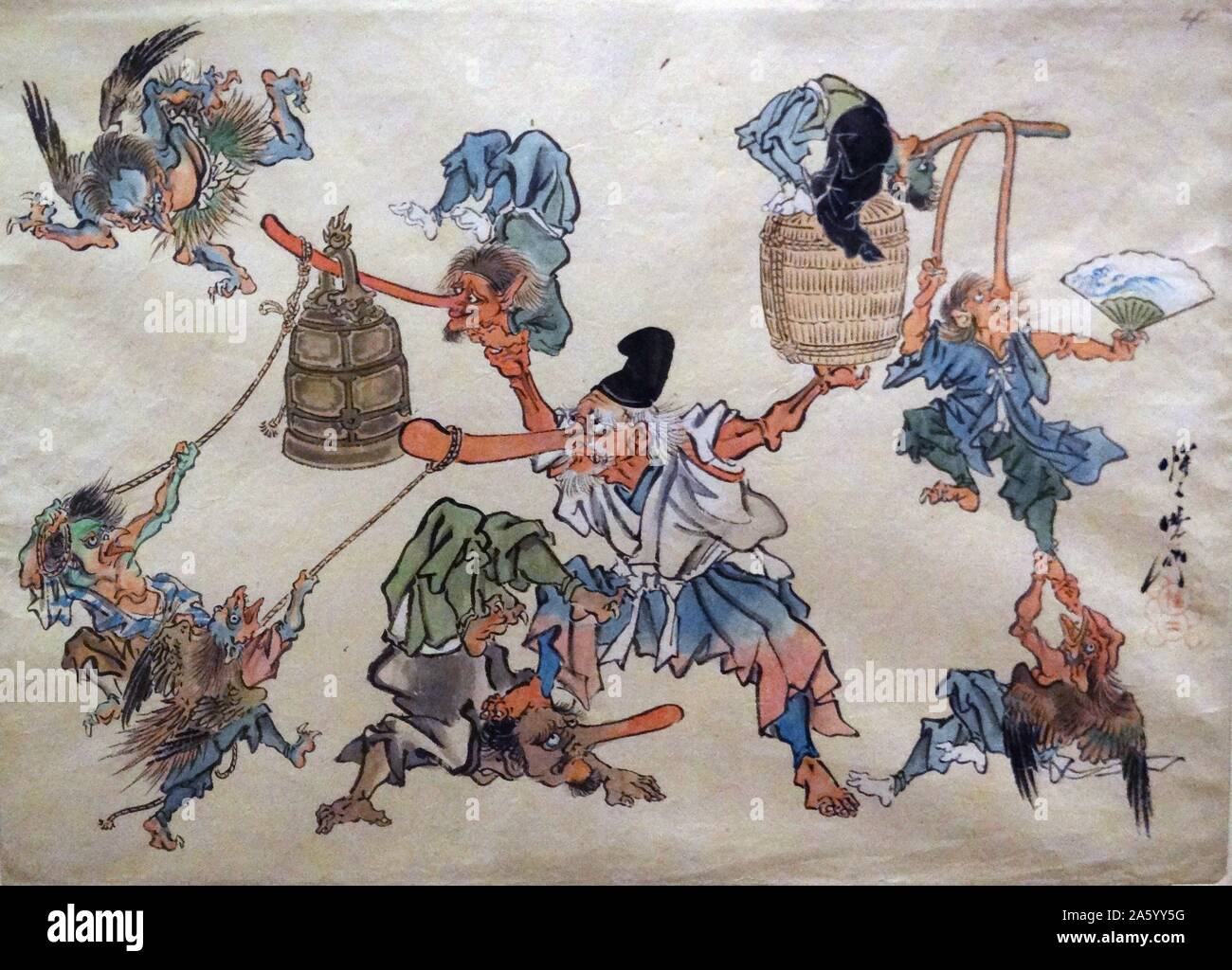 Tengu Japanese Art Traditional