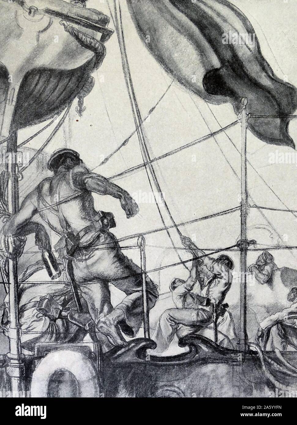 Republican sailors seize battleship mutiny spanish civil war navy naval ...