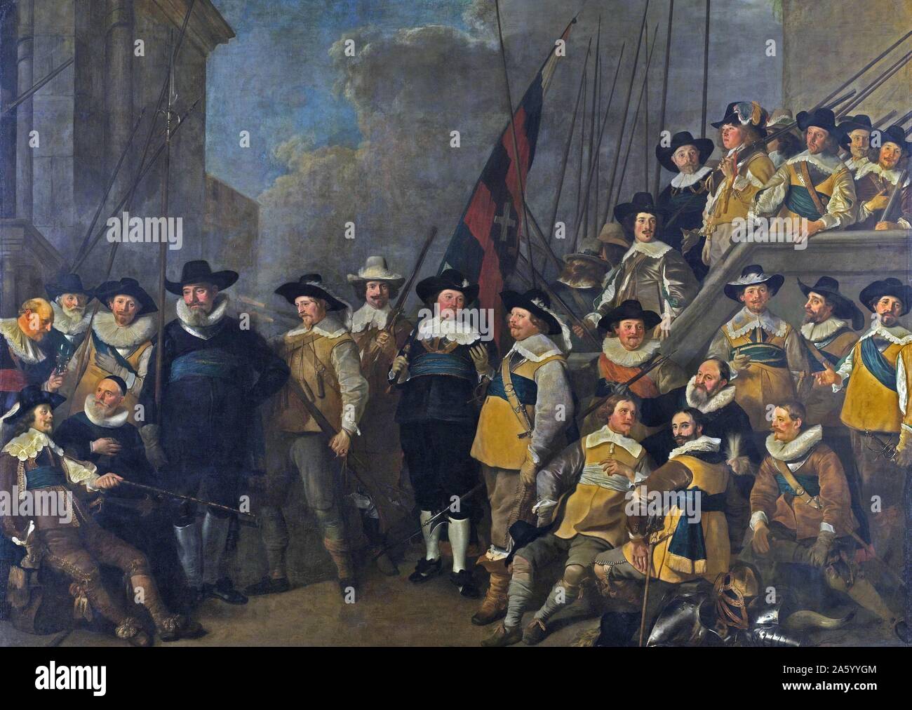 Company of Cornelis de Graeff and lieutenant Hendrick Lauwrensz' by ...