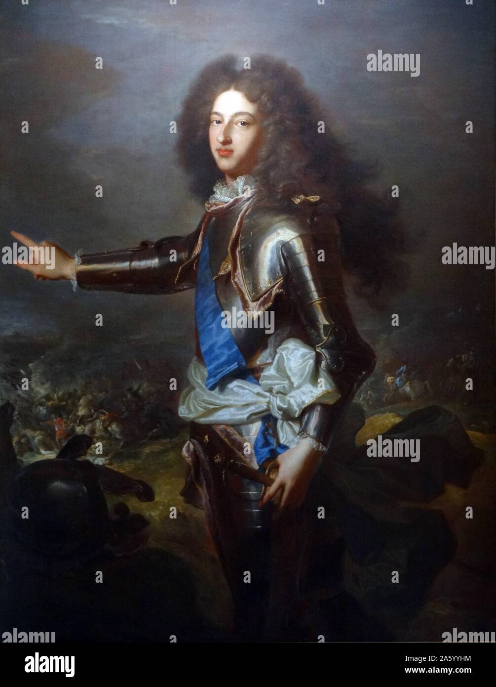 Portrait of Louis, Duke of Burgundy (1682- 1712) the eldest son of ...