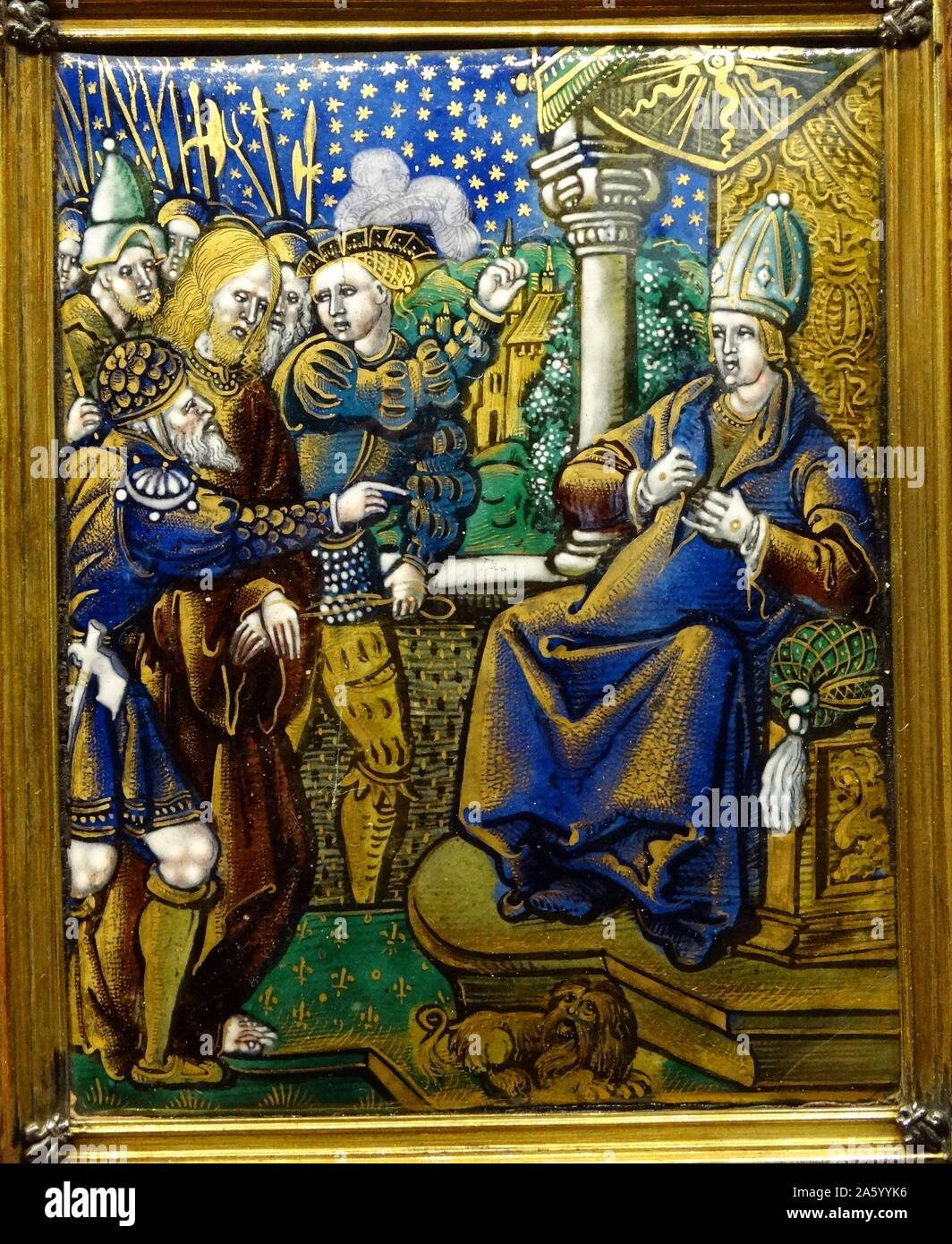 Episodes from the Life and Passion of Christ. Dated 16th Century Stock ...