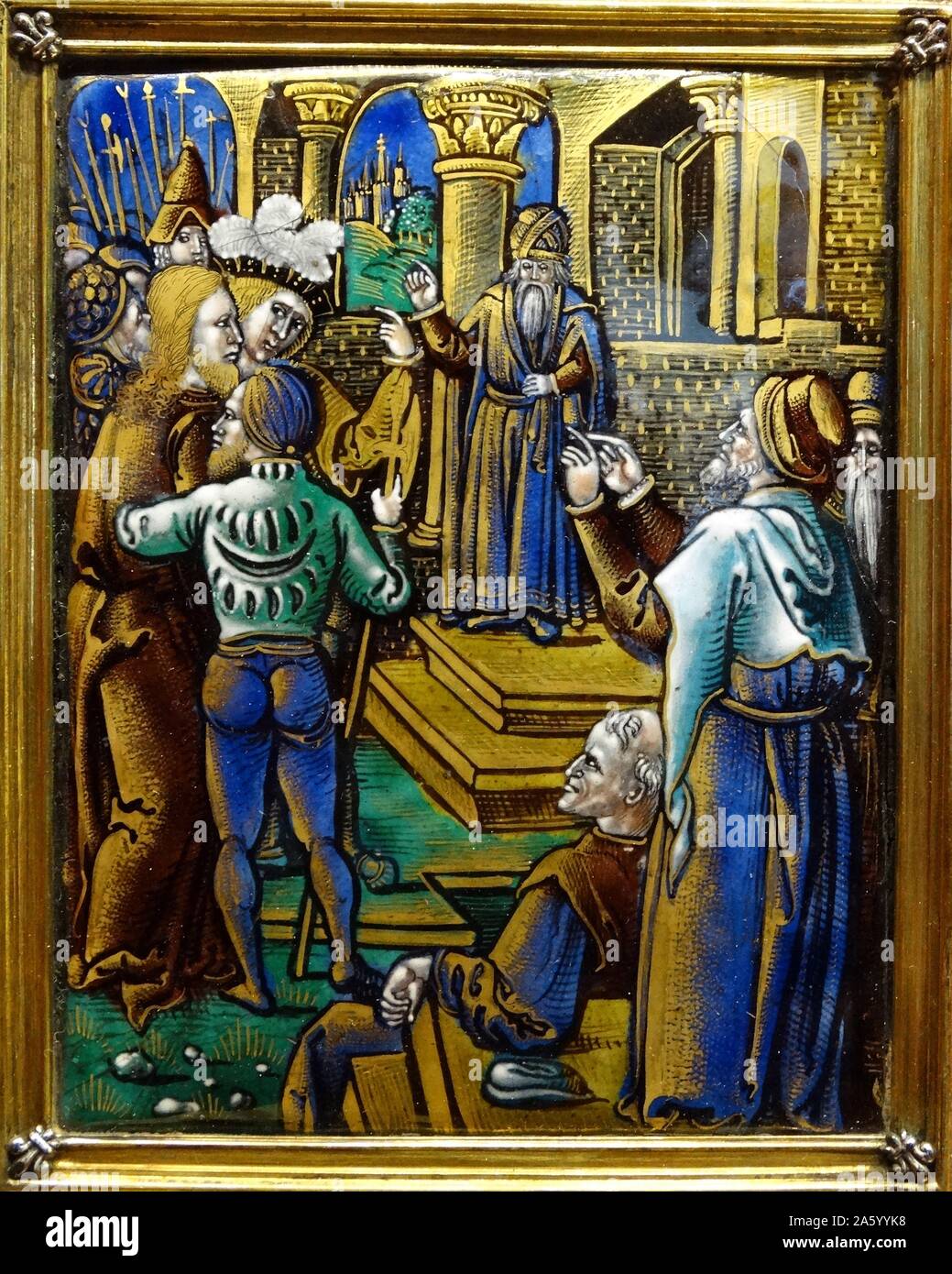 Episodes from the Life and Passion of Christ. Dated 16th Century Stock ...