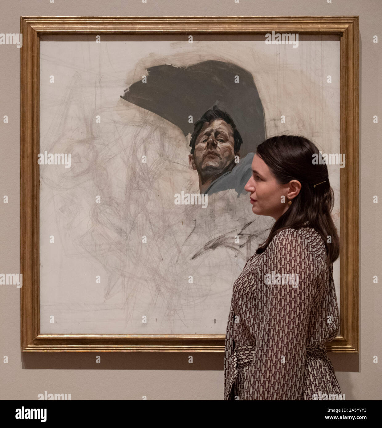 Self portrait reflection fragment hi-res stock photography and images ...