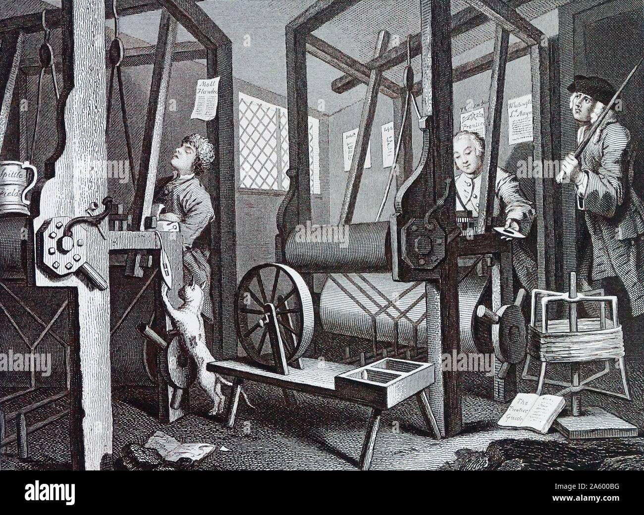 Loom 18th century hi-res stock photography and images - Alamy