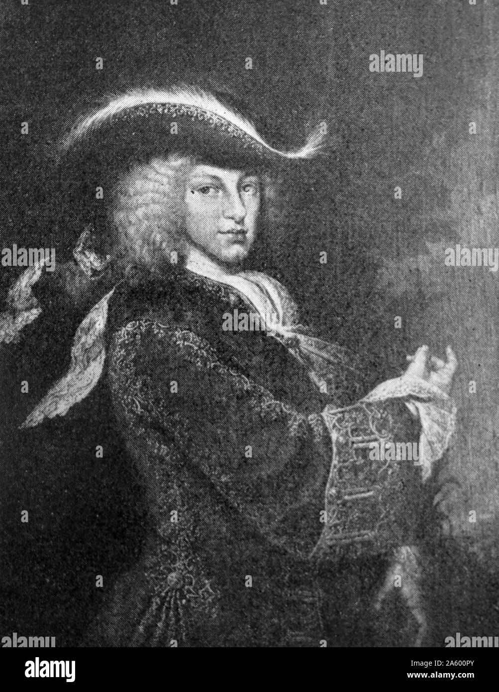 18th century french painting Black and White Stock Photos & Images - Alamy