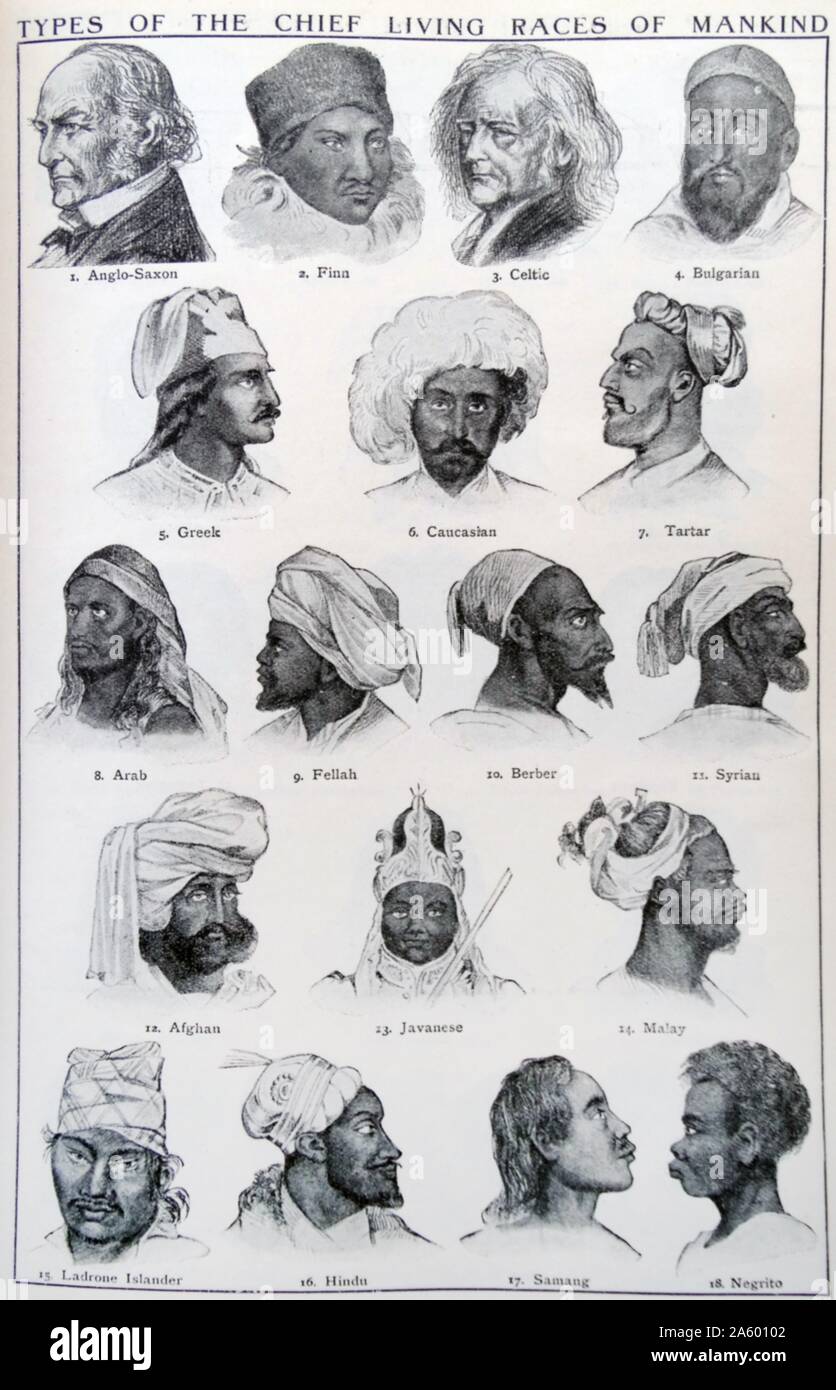 Races of mankind hi-res stock photography and images - Alamy