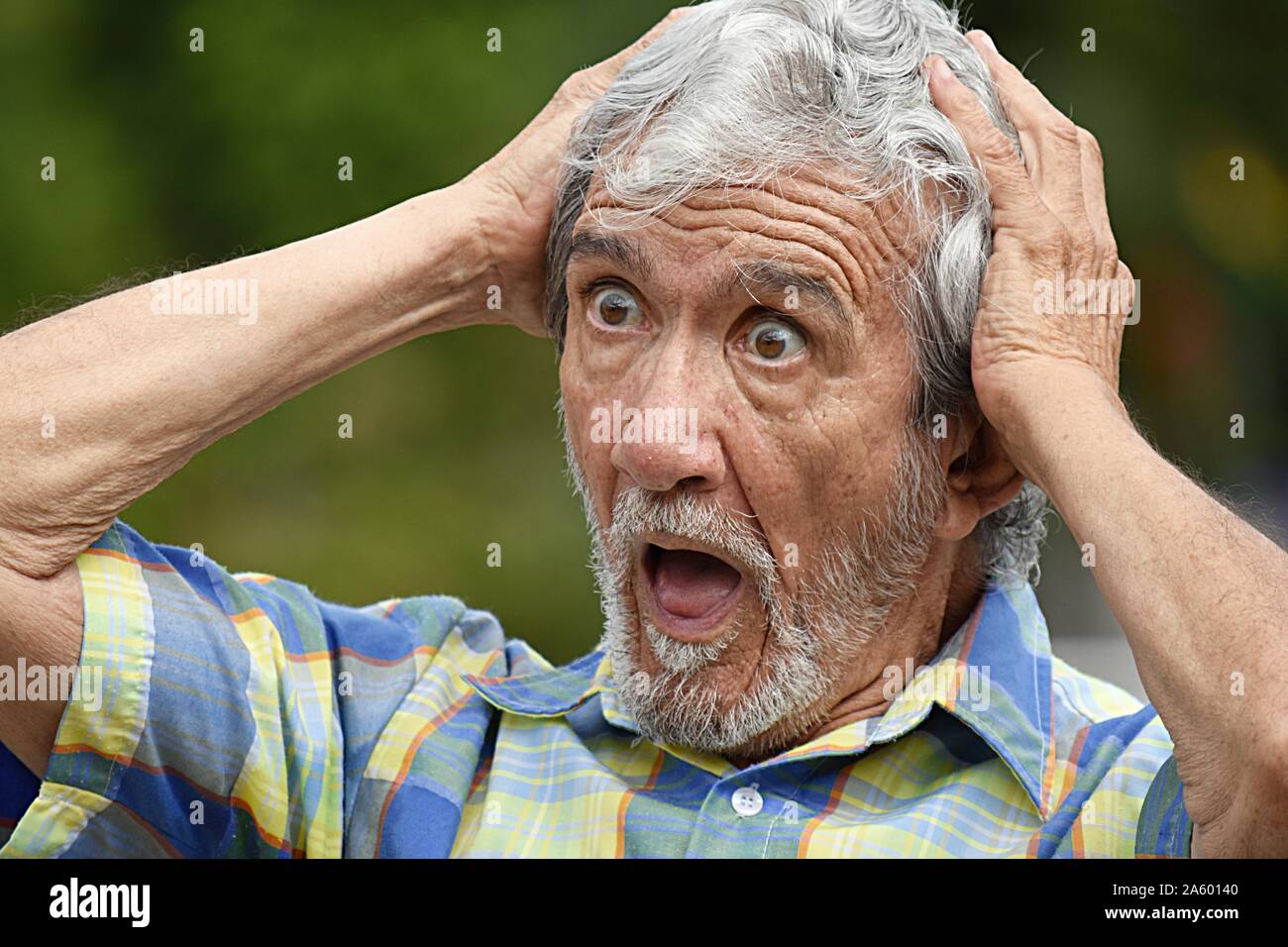 Startled Diverse Person Stock Photo - Alamy