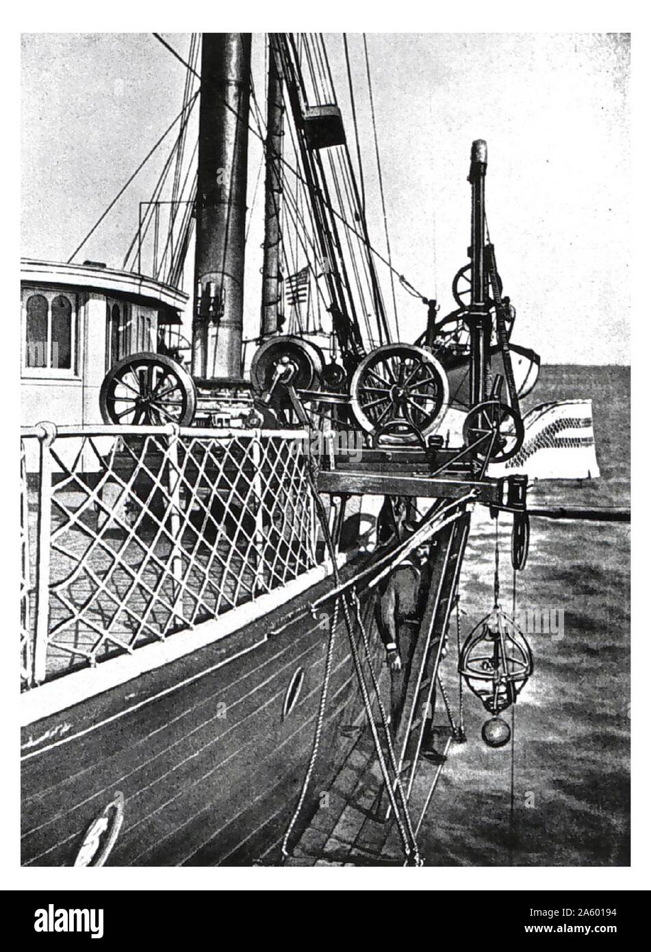 The sigsbee sounding machine hi-res stock photography and images - Alamy