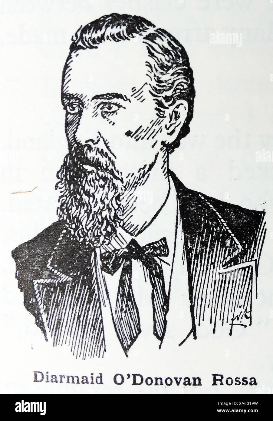 Jeremiah O'Donovan Rossa (1831 – 1915). Irish Fenian leader and ...